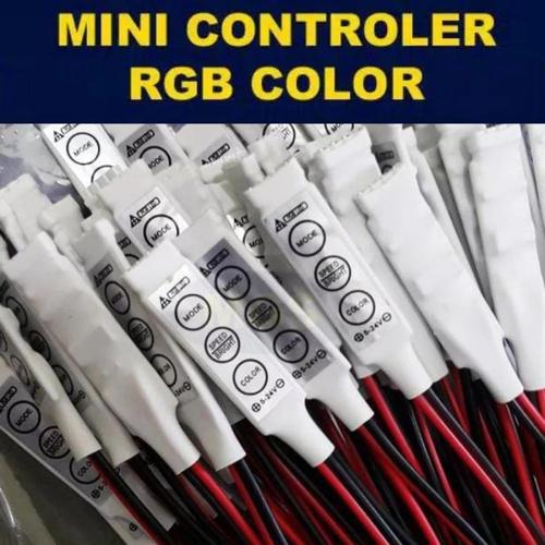 Jual Mini Controller Dimmer Modul Kedip Strobo Otomatis LED RGB 3528 ...