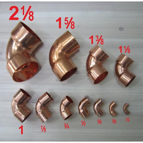 Jual Elbow Tembaga 1/4 Sampai 2-1/8 Sambungan AC/Keni Tembaga - 1-1/8 - Kota Makassar ...