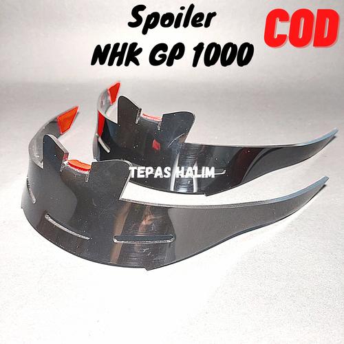 Jual Spoiler Helm NHK GP 1000 Akrilik Tebal / Spoiler NHK GP 1000 / NHK ...