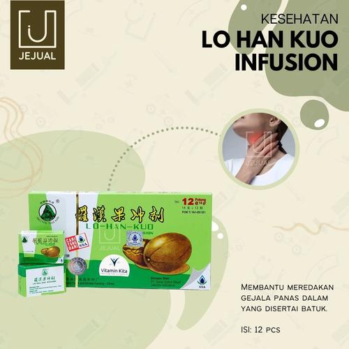 Promo LO HAN KUO Obat Batuk/Panas Dalam/ Sakit Tenggorokan Teh/Jamu ...