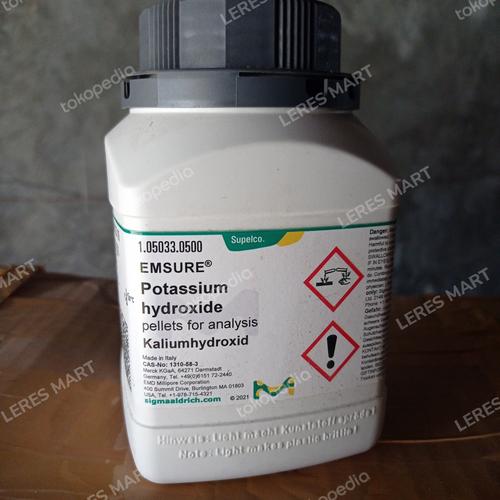 Jual Potassium Hydroxide merck 500G - Kota Depok - LERES MART | Tokopedia