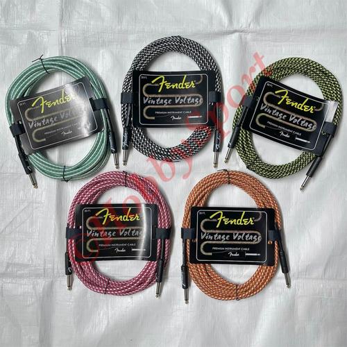 Jual Kabel Jack Fender 6 meter Vintage Voltage Gitar Bass Instrument ...