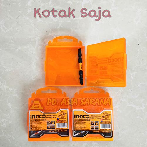 Jual KOTAK Tempat Impact Screwdriver Bit INGCO SDBIM21HL133 Mata Obeng ...