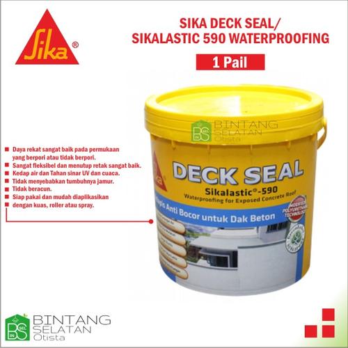 Jual SIKA DECK SEAL/ SIKALASTIC 590 WATERPROOFING 1 PAIL - Kota Bandung ...