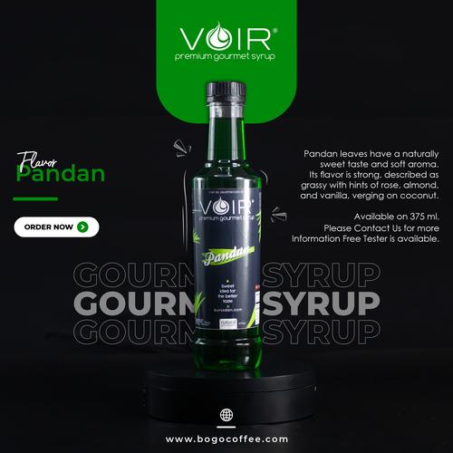 Jual Syrup Voir Pandan 375ml - Sirup Pandan Minuman Cafe - Kota Malang ...