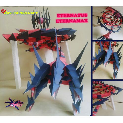 Jual Pokemon eternatus eternamax Papercraft - Kab. Bekasi - Papercraft ...