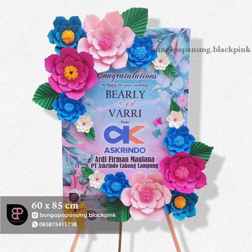 Jual Papan Bunga Kertas Ucapan Papan Bunga Indoor / Karangan Bunga ...