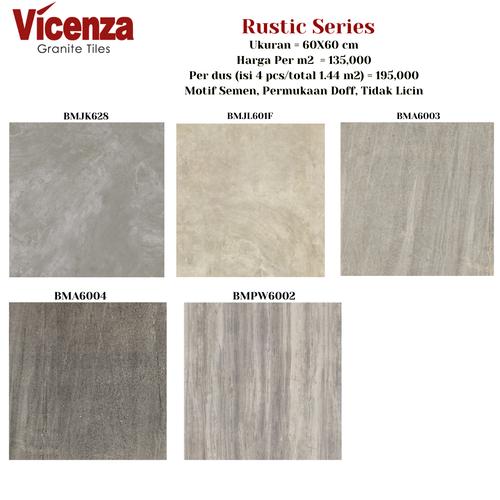 Jual Granit Tile 60x60 Rustic Motif Semen BMJL604F Lantai Dinding ...