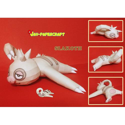 Jual Pokemon slakoth Papercraft - Kab. Bekasi - Papercraft Tiviti ...