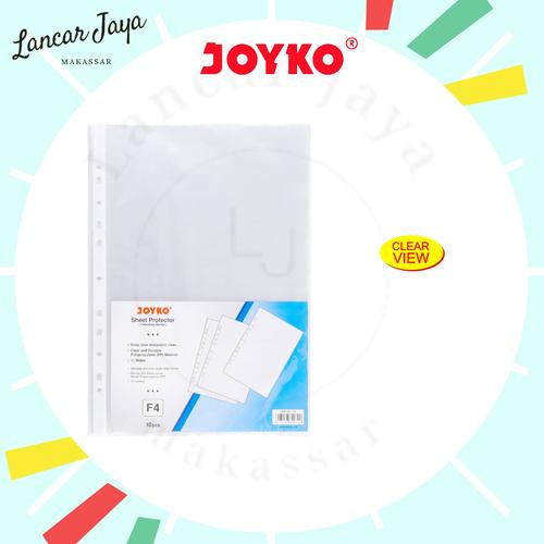 Jual [1 PAK/10 PCS] Sheet Protector Pelindung Kertas Joyko SHP-201-10 ...