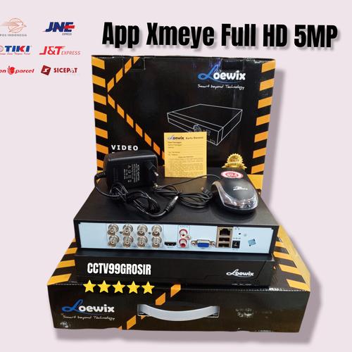 Jual LOEWIX 5 MP DVR 8 CHANNEL LX-9508 8CH XMEYE FULL CHANNEL 5MP 6:1 - Jakarta Pusat ...