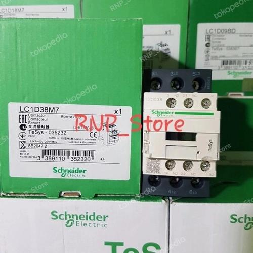Jual Magnetic Kontaktor / Contactor lc1d38 lc1d38m7 50A Schneider ...