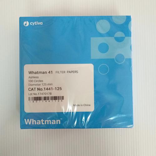 Jual Whatman Filter Paper / Kertas Saring No. 41 diameter 125 mm - Jakarta Barat - Medica ...