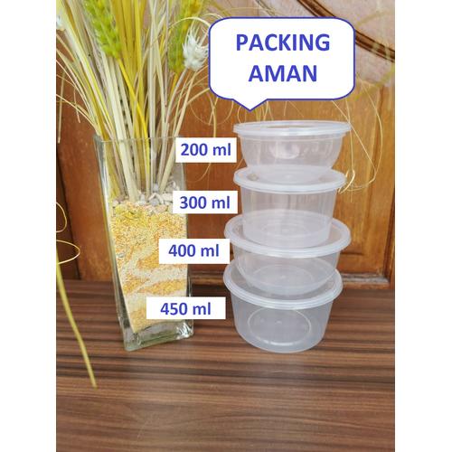 Jual Thinwall CUP BOWL + Tutup 200 ml / 300 ml / 400 ml / Mangkok Plastik - 200 ML - Kota ...