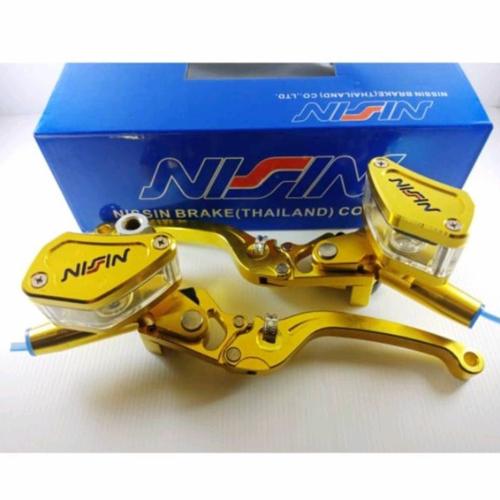 Jual handle master rem Nissin full cnc 2 tabung oval original Thailand ...
