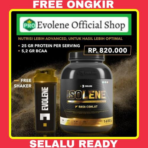 Jual EVOLENE ISOLENE 50 SACHET WHEY PROTEIN ISOLATE SUSU GYM - COKLAT ...