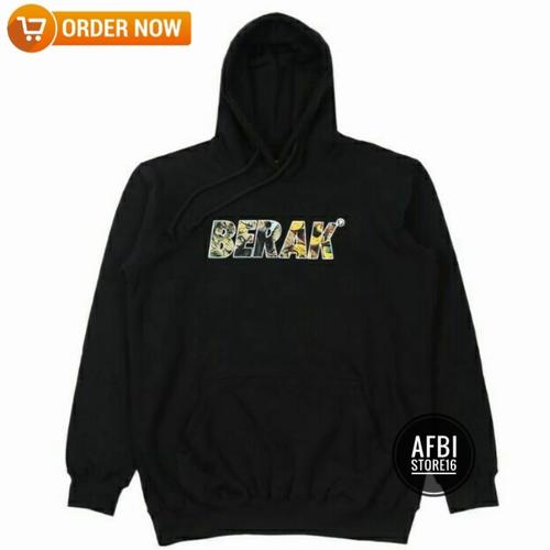 Jual HOODIE MURAH LOGO BERAK SABLON DTF/SWETER HODIE PRIA WANITA MURAH ...