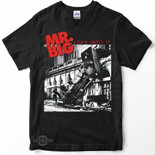 Jual kaos MR BIG LEAN INTO IT Premium Tshirt mrbig kaos band musik - M - Kota Cimahi - Xtab ...