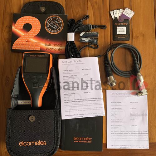 Jual Elcometer 456 Ferrous Gauge A456CFBS + Right Angle Probe T456CF1R ...