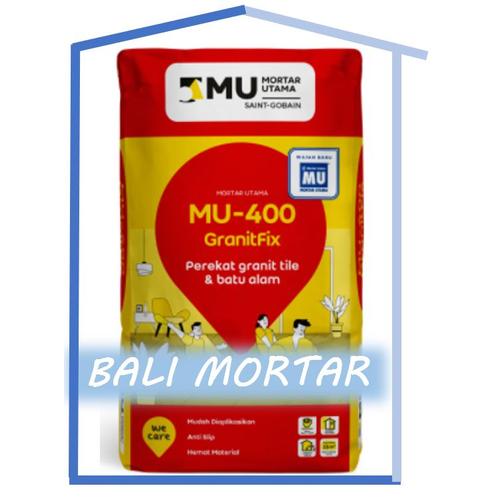 Jual Mortar Utama Granitfix MU 400 Perekat Granit & Batu Alam 25KG ...