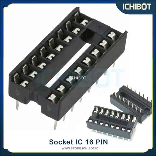 Jual Socket IC 16 Pin 16P 16Pin IC Socket Connector - Kab. Sleman - ICHIBOT | Tokopedia
