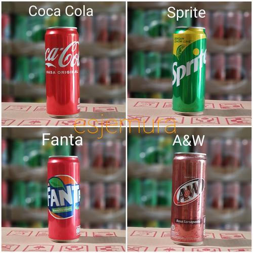 Jual Minuman Soft drink Coca Cola Fanta Sprite A&W Sarsaparilla ...