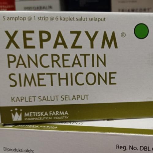 Jual XEPAZYM STRIP isi 6 Tablet / Enzym Pencernaan Sehat / Perut ...