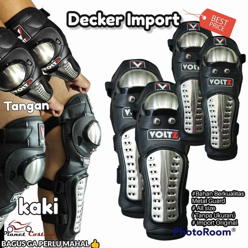 Jual Decker bikers sepeda motor GX pelindung body protector kaki tangan ...