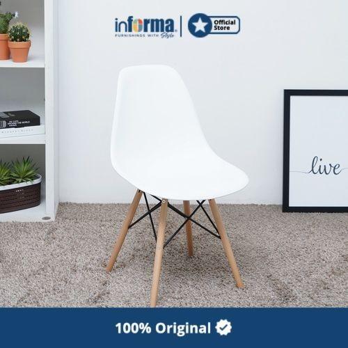 Jual KURSI INFORMA - NEO DACEY CHAIR WHITE KURSI CAFE KURSI MEETING ...