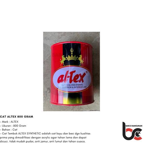 Jual CAT KAYU BESI ALTEX SYNTHETIC / KALENG MERAH WHITE 800 GR - Kab ...