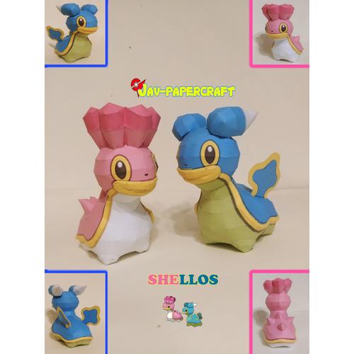 Jual Pokemon shellos Papercraft - Kab. Bekasi - Papercraft Tiviti ...