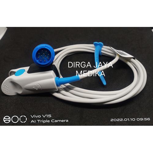 Jual SPO2 Sensor Adult Clip Biolight 12 Pin (Digital Tech) Compatible ...