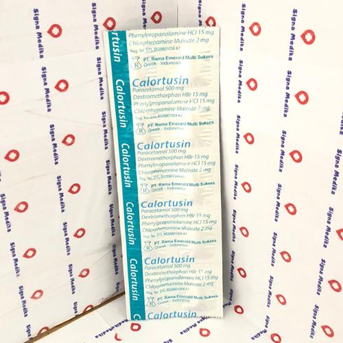 Jual Calortusin Isi 10 Kaplet - Obat Batuk & Flu - Kota Tangerang ...