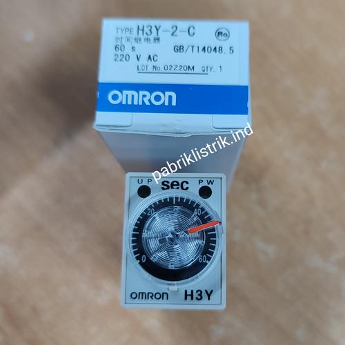 Jual Timer Relay H3Y - 2 C 220V AC 60s 60 detik H3Y 2 Omron Original - Jakarta Utara ...