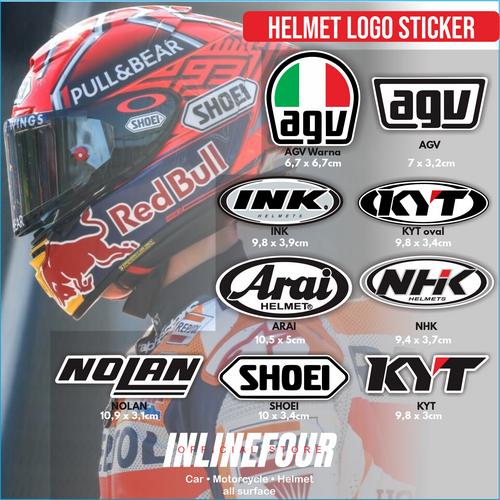 Jual Stiker Printing Cut Logo Merk Helm Sticker Print Cut Repair ...