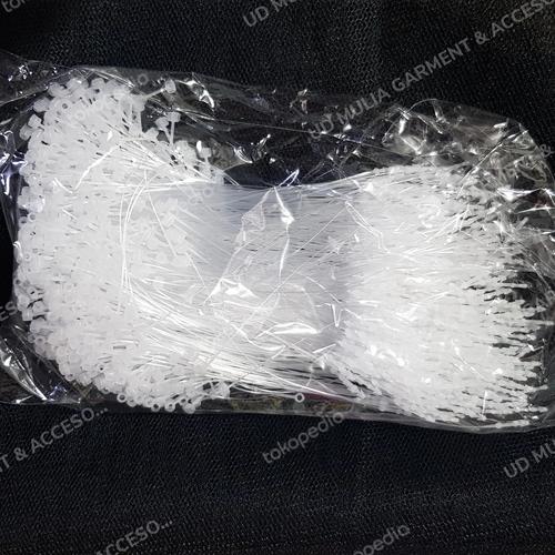 Jual LOOP/ LOCK PINS TALI HANG TAG/ BAJU BAHAN NILON PANJANG 5" ISI ...