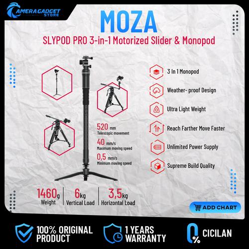 Jual MOZA SLYPOD PRO 3 IN 1 Motorized Slider & Monopod - Jakarta Pusat - Camera Gadget Store ...