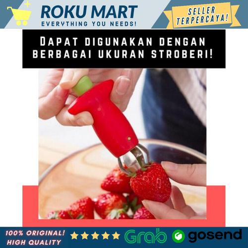 Jual Strawberry Leaf Extractor / Alat Buah Strawberry Stem Remover ...