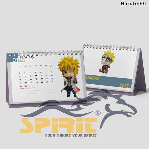 Jual CETAK KALENDER DUDUK CUSTOM NARUTO UKURAN A5 TAHUN 2022 - Jakarta ...