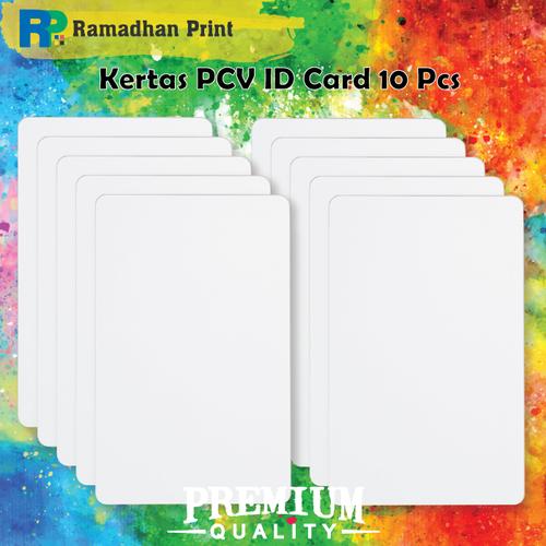 Jual ID Card Polos / Plastic PVC / Kartu Member / ID Card Karyawan ...