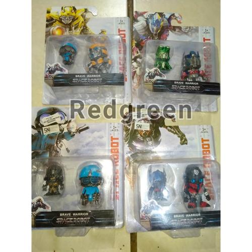 Jual Space robot brave warrior transformers space robot Mainan Anak ...