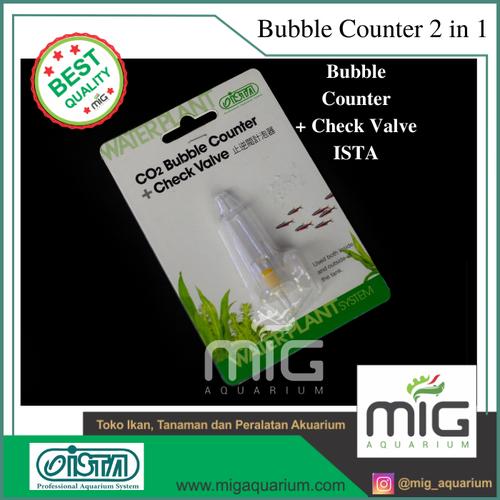 Jual ISTA CO2 Bubble Counter + Check valve (Bubble Counter 2 in 1 ...