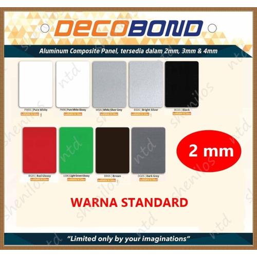 Jual ALUMINIUM COMPOSITE PANEL DECOBOND ACP TEBAL 2mm 3mm 4mm - Kab ...