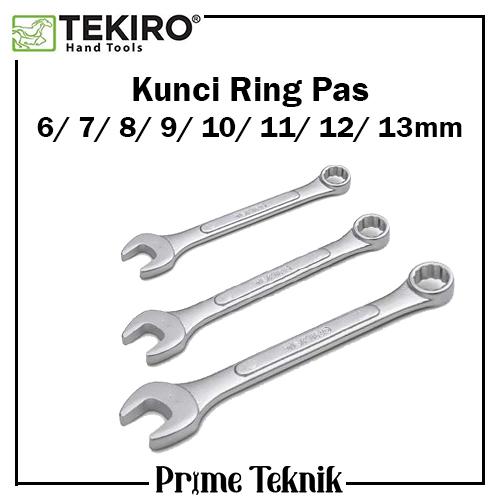 Jual Kunci Ring Pas 6 mm 7 mm 8 mm 9 mm 10 mm 11 mm 12 mm 13 mm Tekiro ...