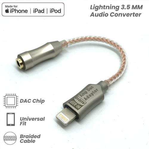 Jual Custom Converter Lightning to 3.5mm Jack Audio Dac Adapter iPhone ...