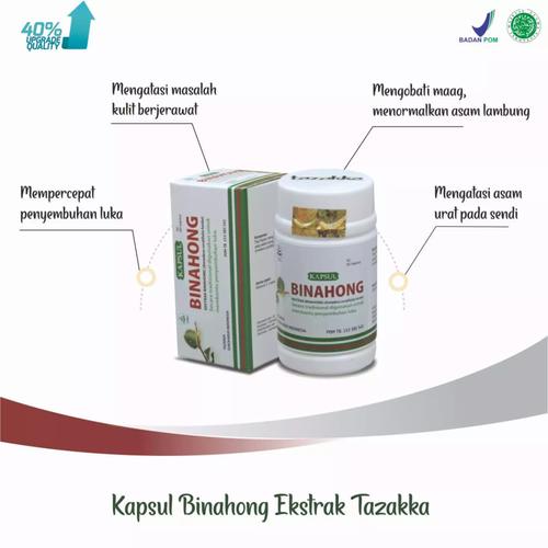 Jual Kapsul Daun Binahong Tazakka - Kota Bandung - Gerai Muslim Bandung | Tokopedia