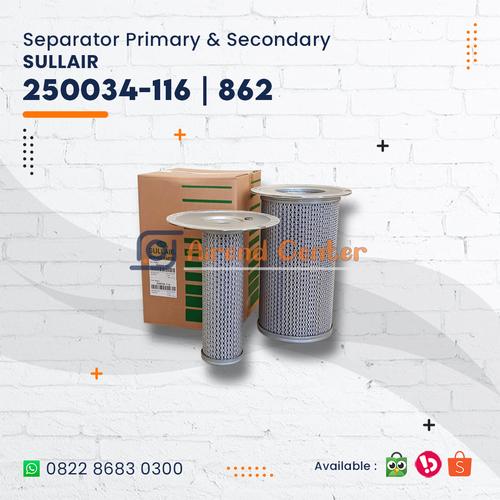 Jual SULLAIR 250034-116 & 250042-862 Element Separator - Jakarta Timur - Airend_Center | Tokopedia