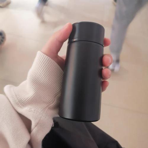 Jual termos mini tahan panas 150 ml mudah dikantongin - Merah metalik ...