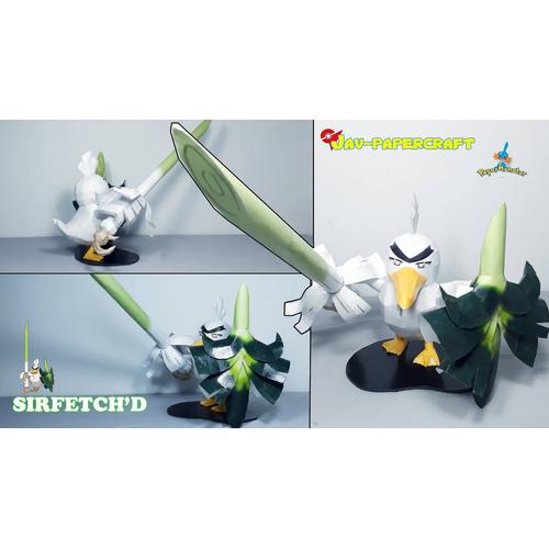 Jual Pokemon sirfetchd Papercraft - Kab. Bekasi - Papercraft Tiviti ...