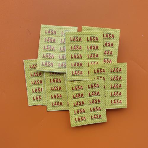Jual Stiker Lasa - Stiker Look Alike Sound Alike - Isi 50 lembar - Kab ...